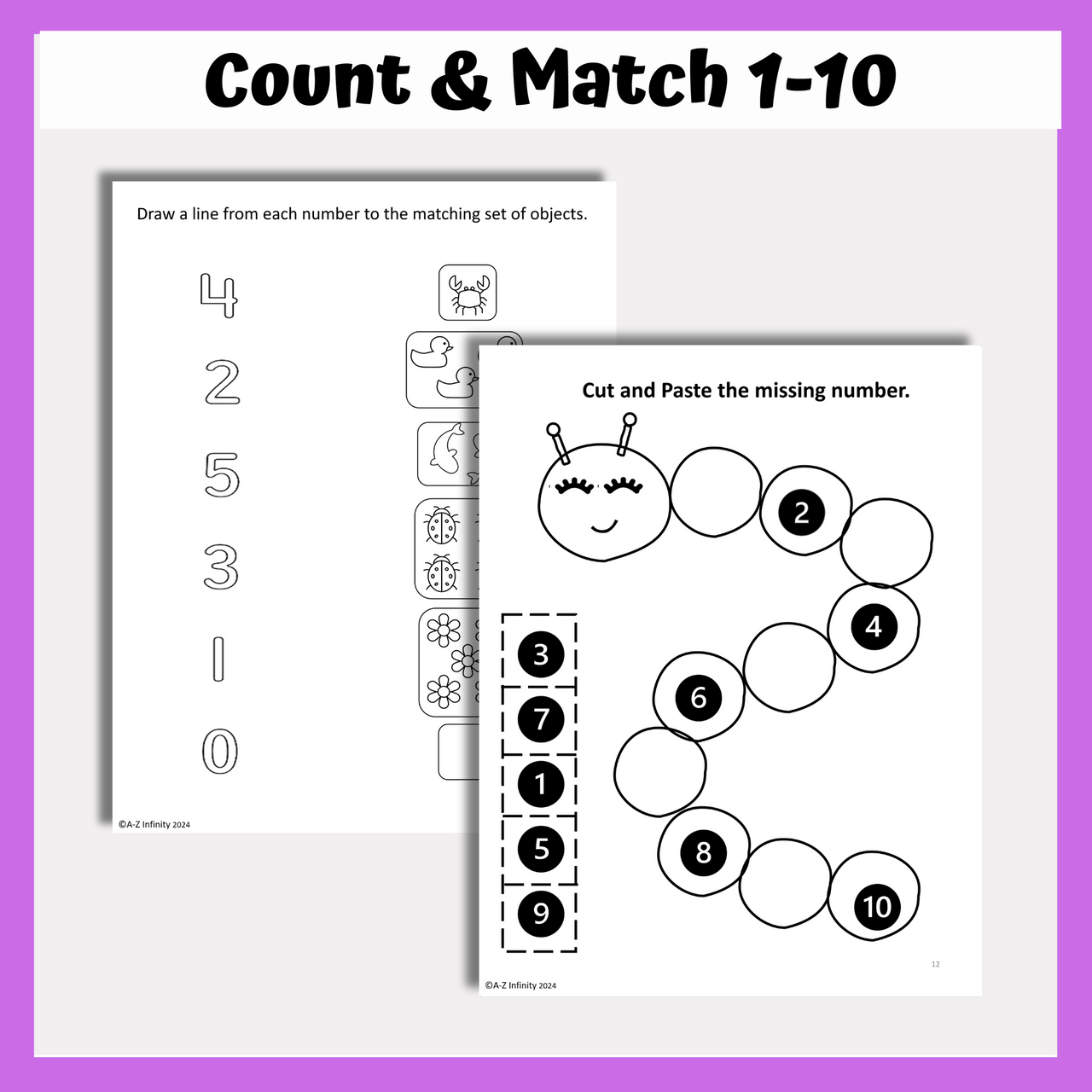 Number Practice Sheets