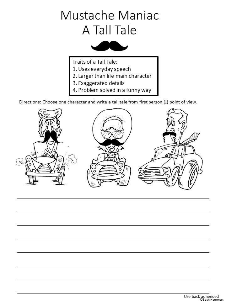 Mustache Month - Amped Up Learning