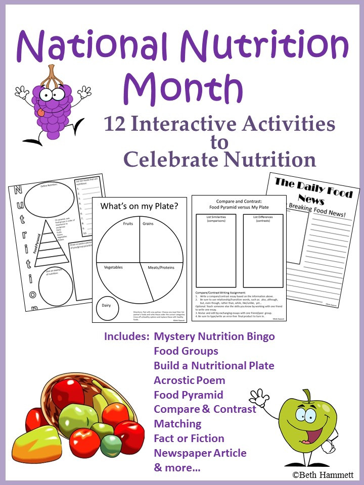 Nutrition Month - Amped Up Learning