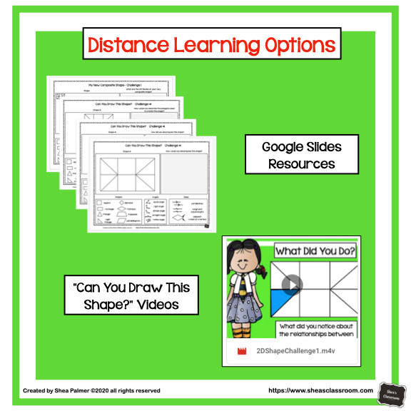 Decomposing Composite Shapes - Includes Distance Learning Option