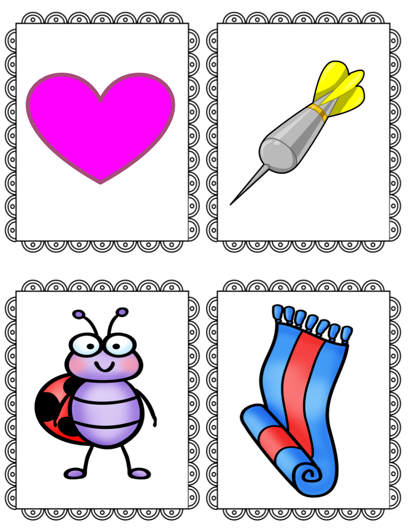 Initial Phoneme Substitution: Printable Picture Card Pack for Phonemic ...