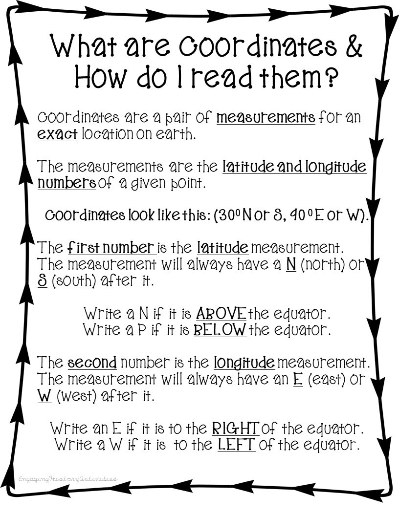 Latitude and Longitude Mini Bundle - Amped Up Learning