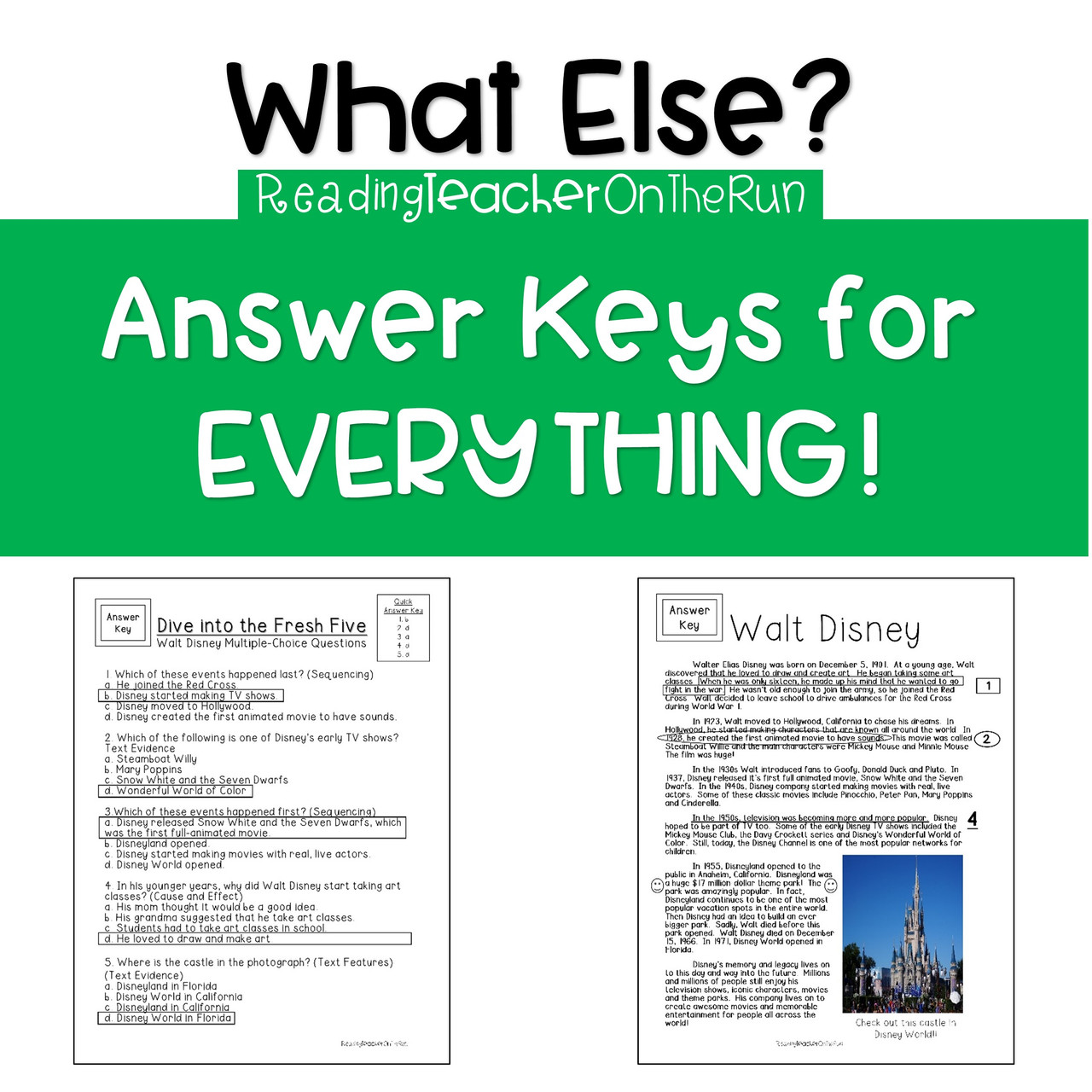 Text Evidence Biography - Amped Up Learning