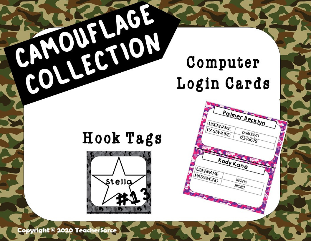 Camouflage Collection: FULL BUNDLE - Amped Up Learning
