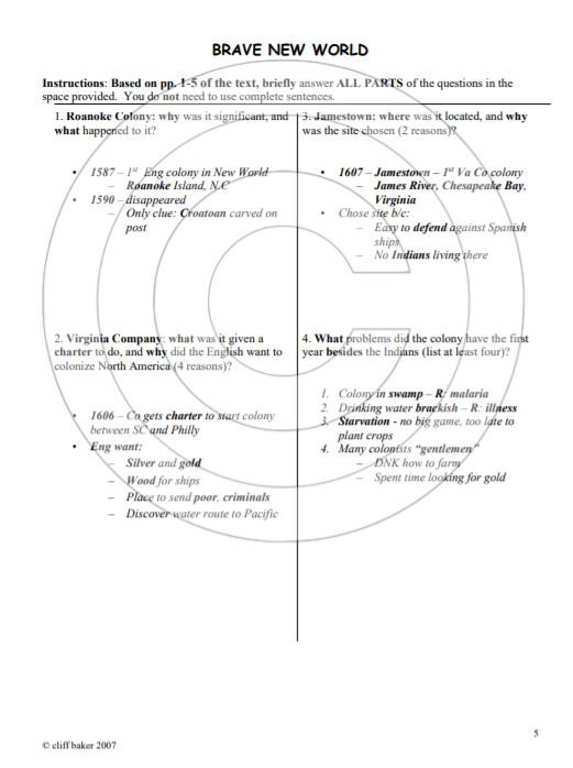 Jamestown mini-unit including text - Amped Up Learning