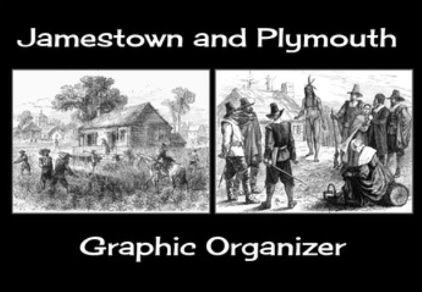 Jamestown and Plymouth Graphic Organizer