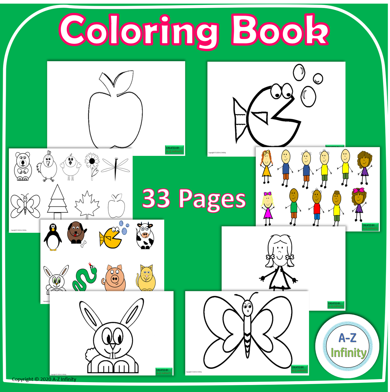 COLORING BOOK for Elementary