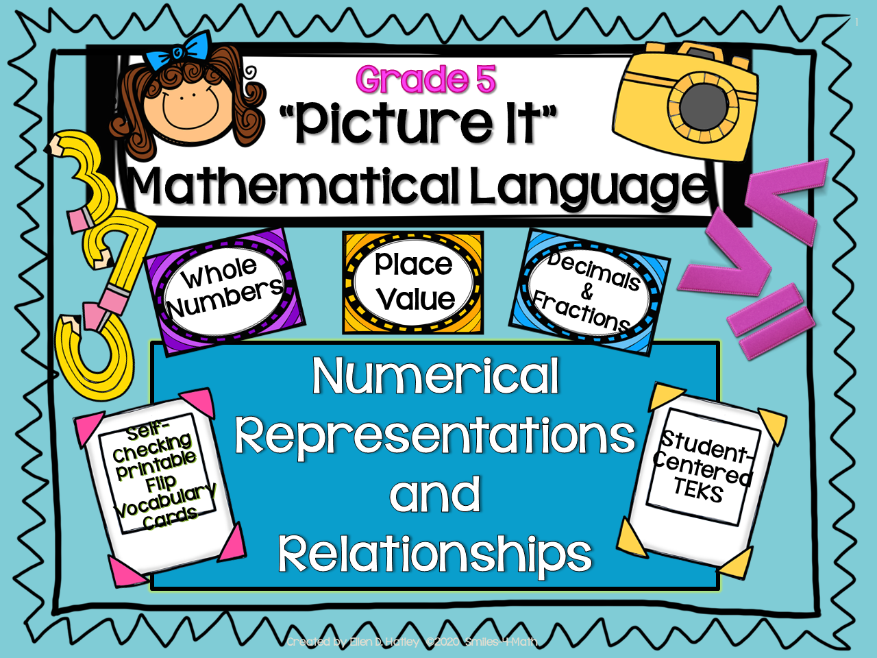 Grade 5 "Picture It" Numerical Representations & Relationships ...