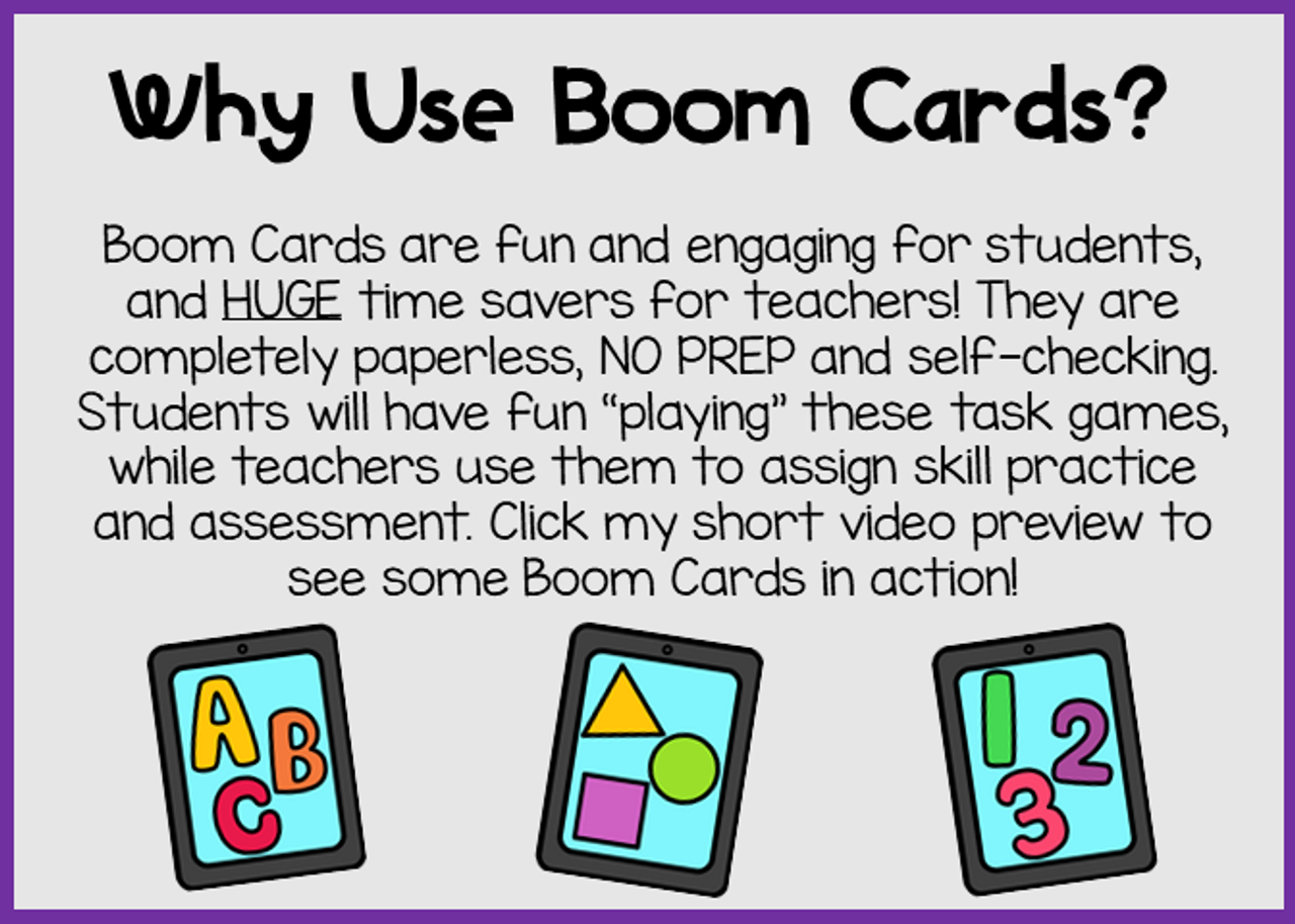 Uppercase Letters Digital Task Boom Cards - Amped Up Learning