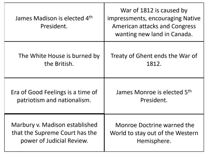 U.S. History Eras Card Sort to 1877 - Amped Up Learning