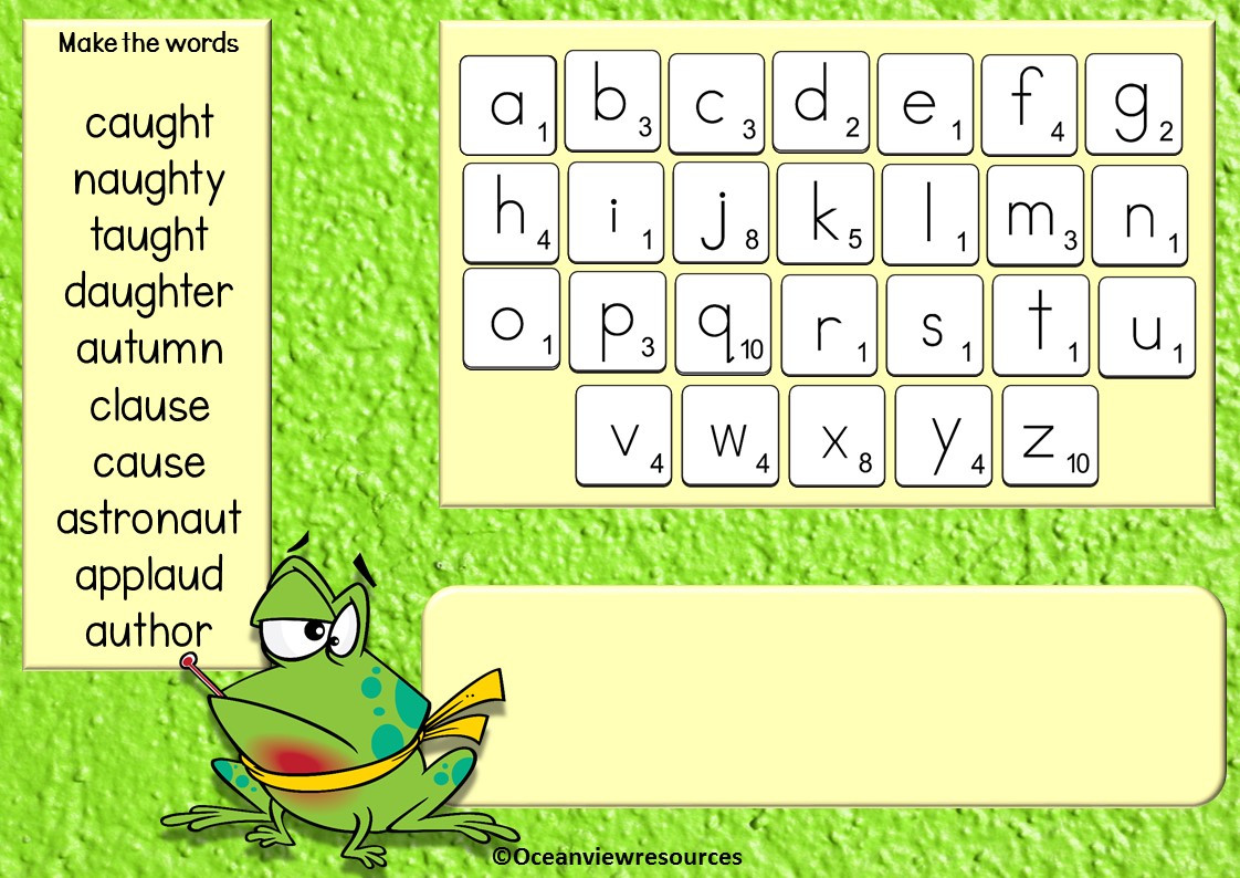 Spelling Term 1 Grade 4 - Amped Up Learning