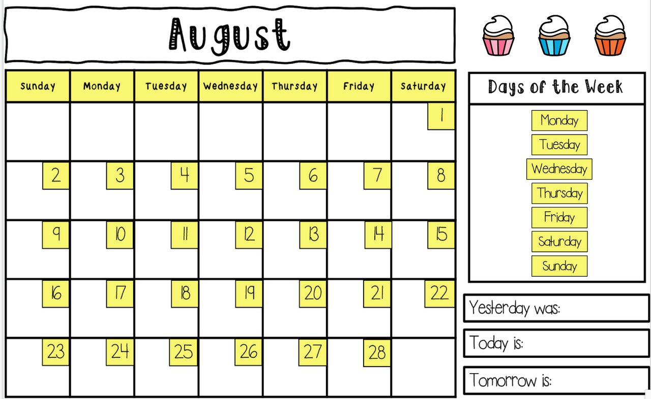 Interactive Calendar! Google Slides! - Amped Up Learning