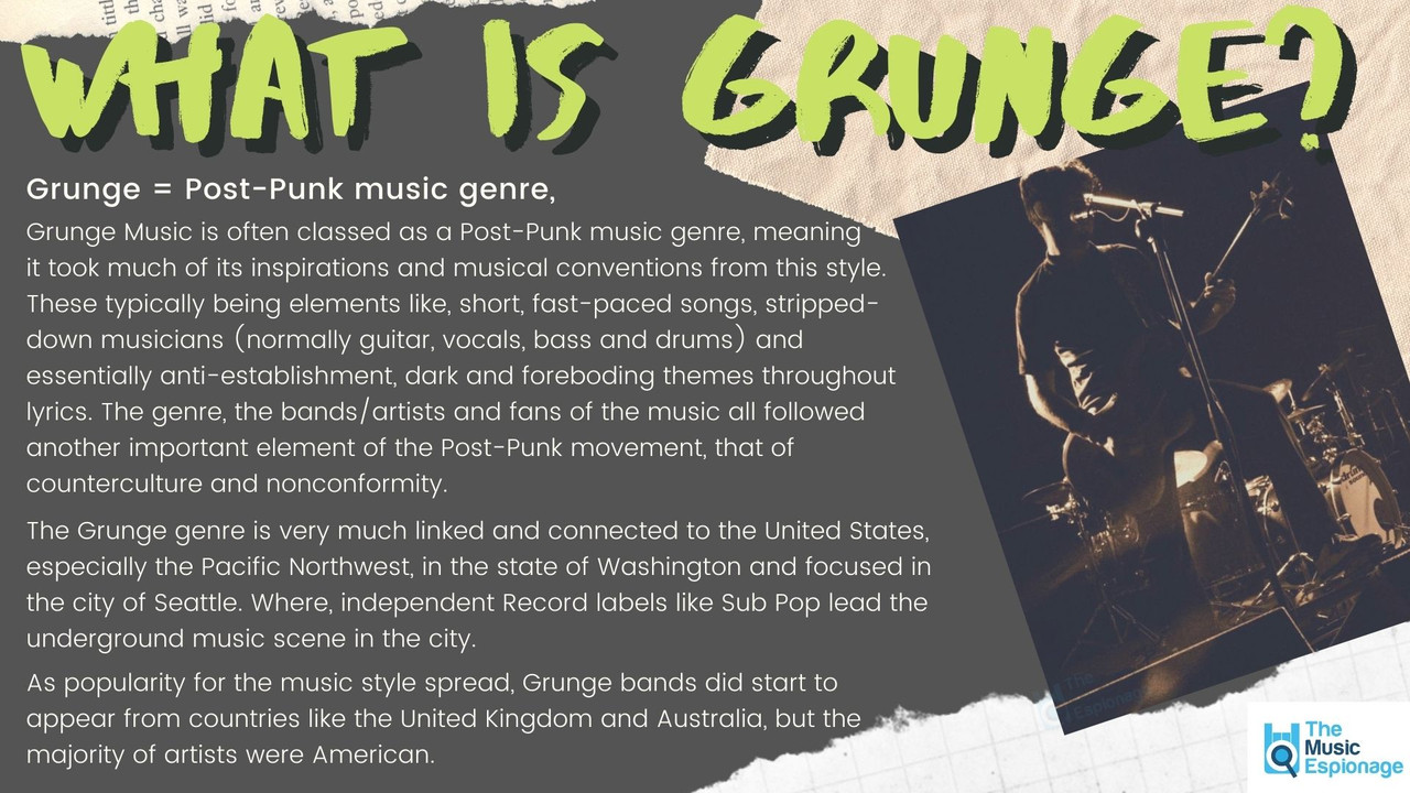 Grunge-1990s Music - FULL LESSON