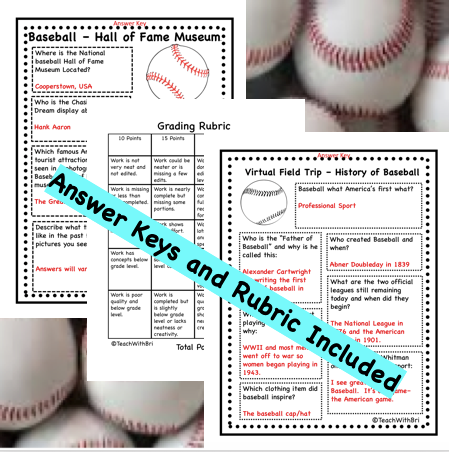 Baseball Virtual Field Trip