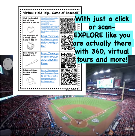 Baseball Virtual Field Trip