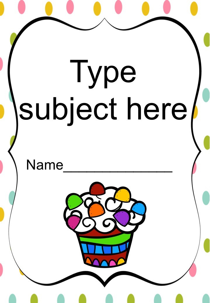 Cupcake Classroom Planner Pack