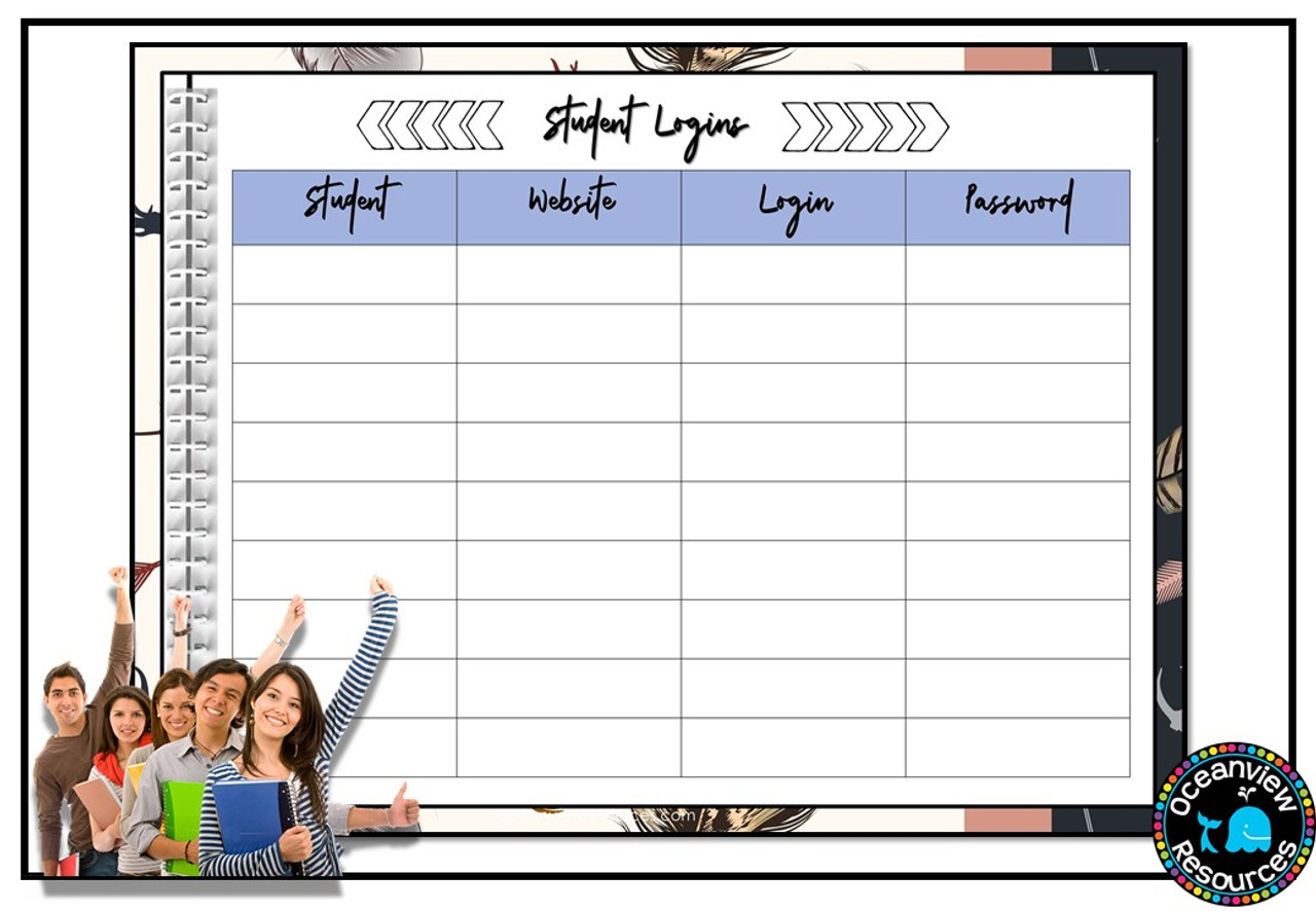 Daybook Planner for Teachers-BOHO DESIGN - Amped Up Learning