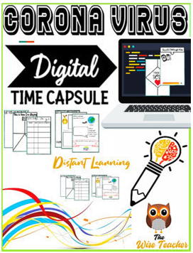 Back to School Corona Reflective Writing Journal - Amped Up Learning