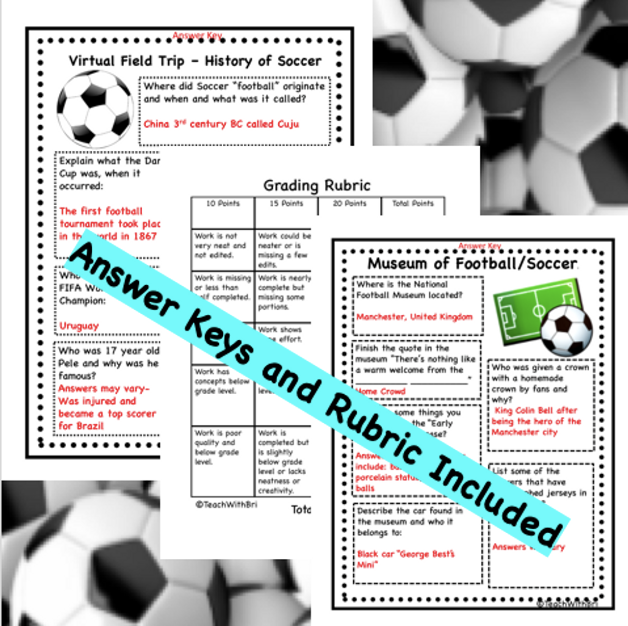 Soccer Virtual Field Trip