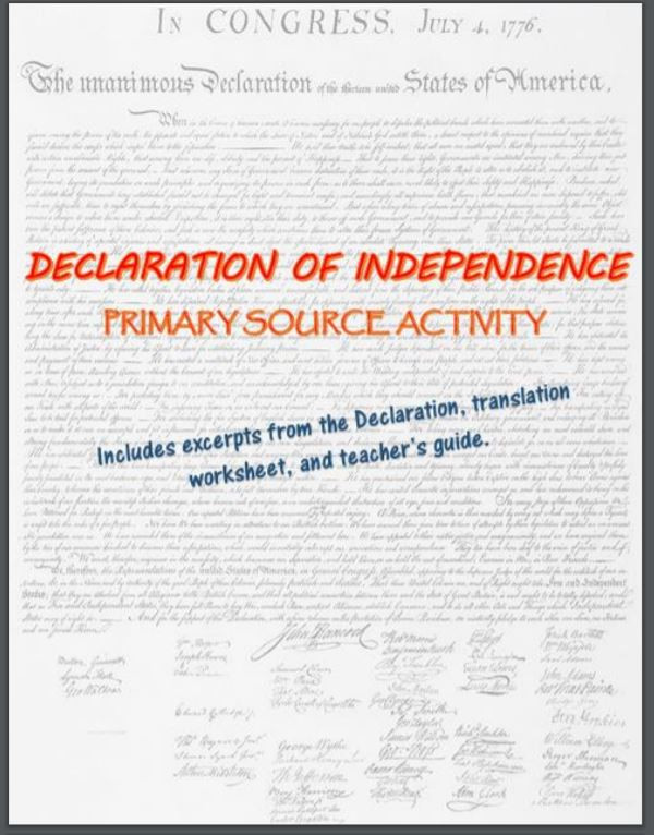 Primary Source Activity Bundle - 8 separate activities - Amped Up Learning