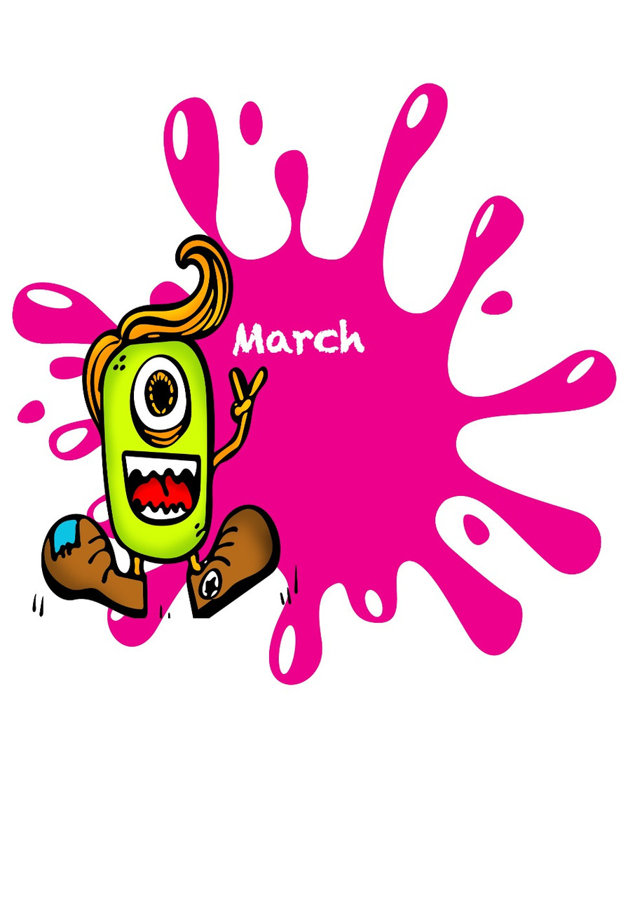 Monster Themed Birthday Chart - Amped Up Learning