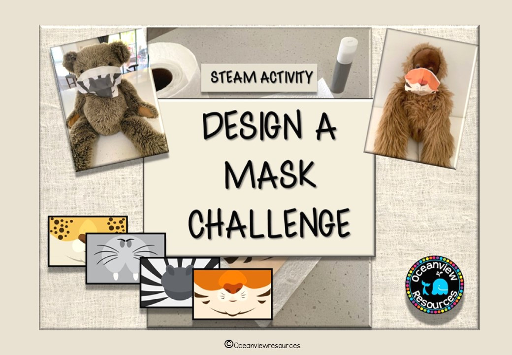 Design a Mask Challenge- FUNNY FACES - Amped Up Learning