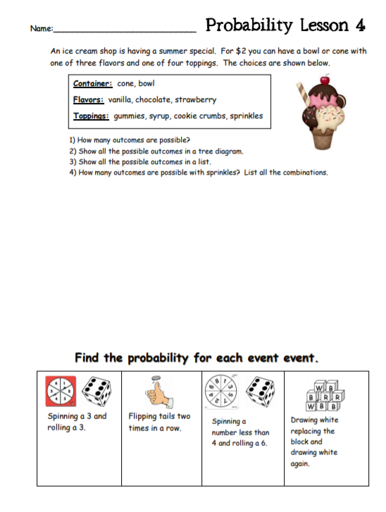 Probability Assignments - Amped Up Learning