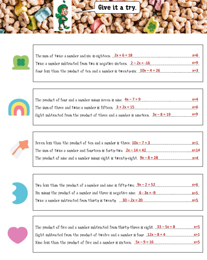 Expressions and Equations - Amped Up Learning