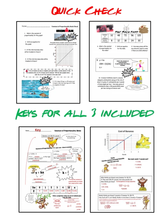 Constant of Proportionality - Amped Up Learning