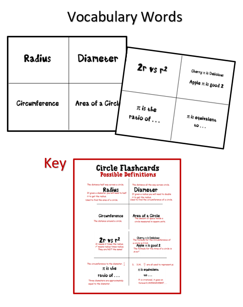 Circle Vocabulary - Amped Up Learning