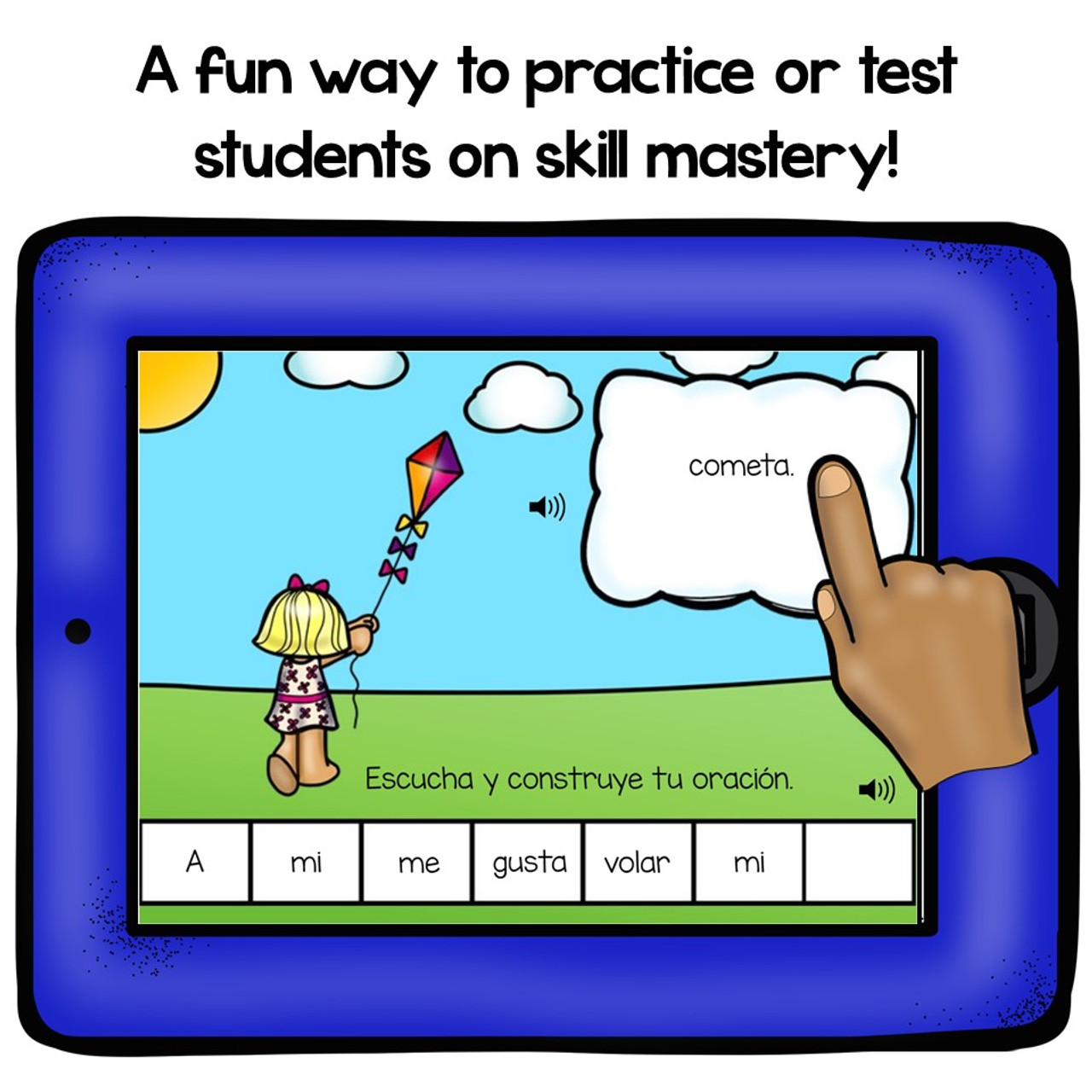 BOOM Cards Build a Sentence-Oraciones revueltas de primavera. Distance ...