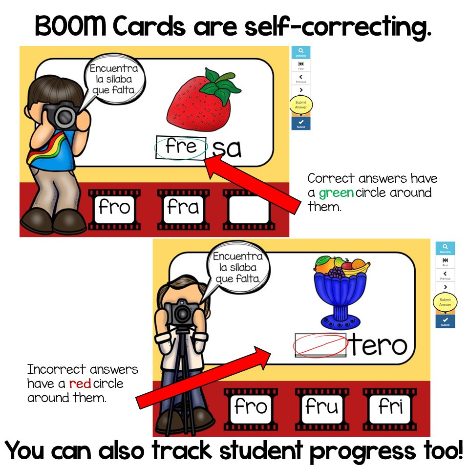 BOOM Cards Sílabas trabadas Fr (fra, fre, fri, fro and fru)- Distance ...
