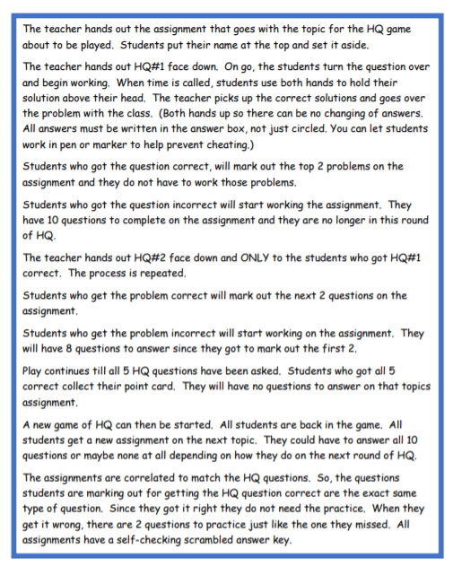 8th Grade HQ STAAR Review - Amped Up Learning