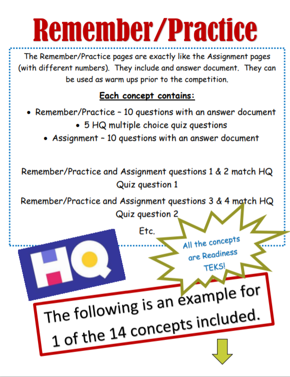 8th Grade HQ STAAR Review - Amped Up Learning