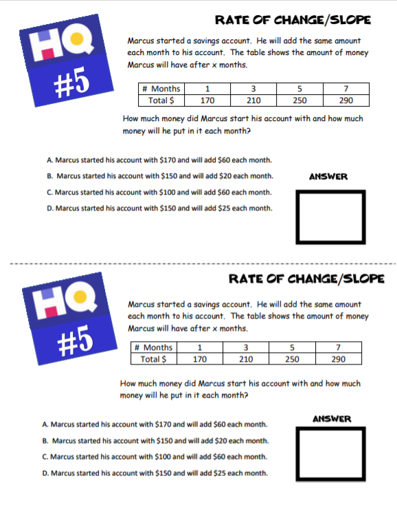 8th Grade HQ STAAR Review - Amped Up Learning
