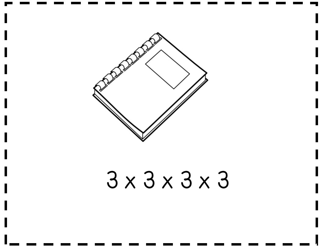 Exponents Introduction Scavenger Hunt - Amped Up Learning