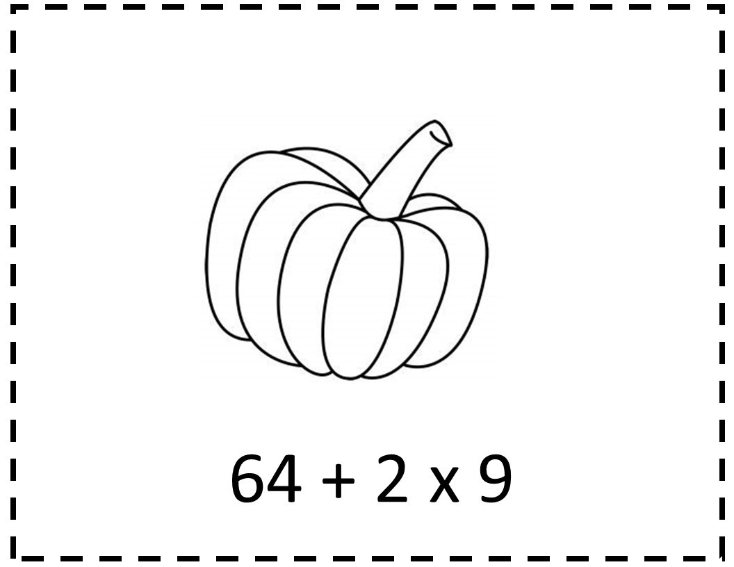 Thanksgiving Order of Operations Scavenger Hunt Activity - Amped Up ...