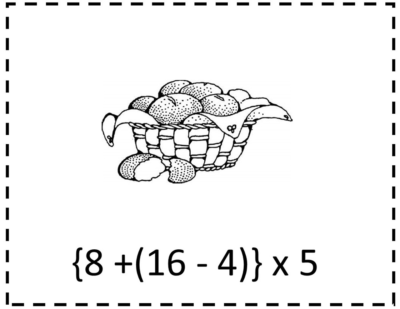 Thanksgiving Order of Operations Scavenger Hunt Activity - Amped Up ...