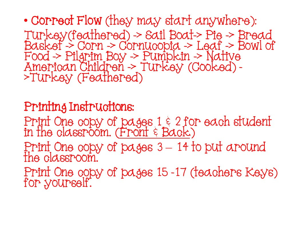 Thanksgiving Order of Operations Scavenger Hunt Activity - Amped Up ...