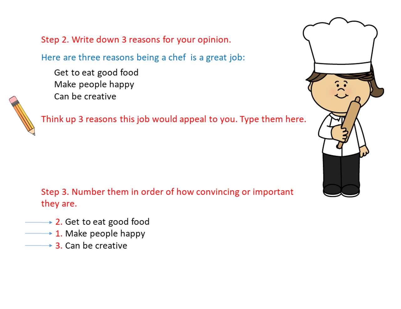 Google Slides Digital Persuasive Writing Practice: The Best Job in the ...