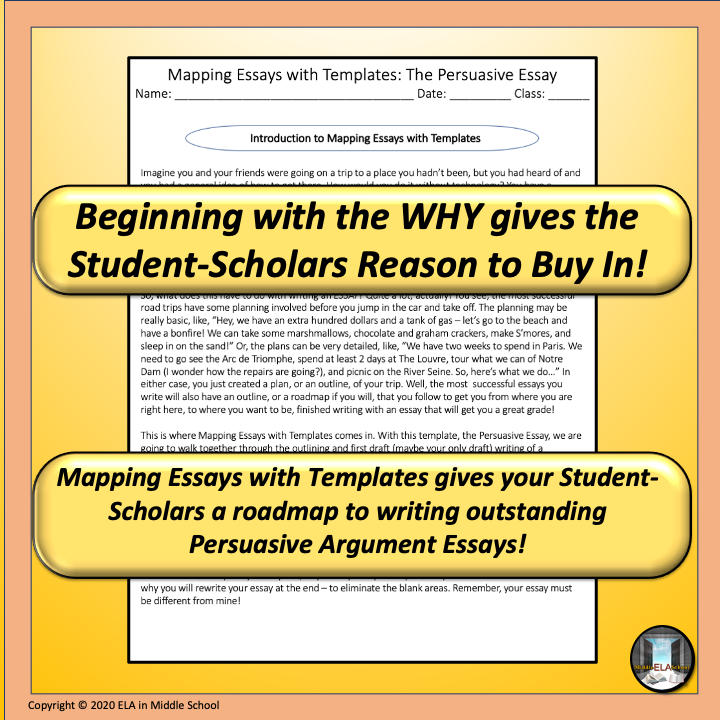 Mapping Essays with Templates: The Informational Essay Remote Ready ...