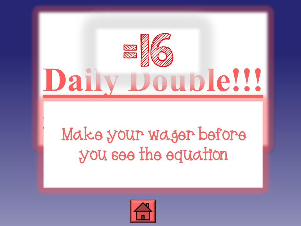 Order of Operations Jeopardy - Amped Up Learning