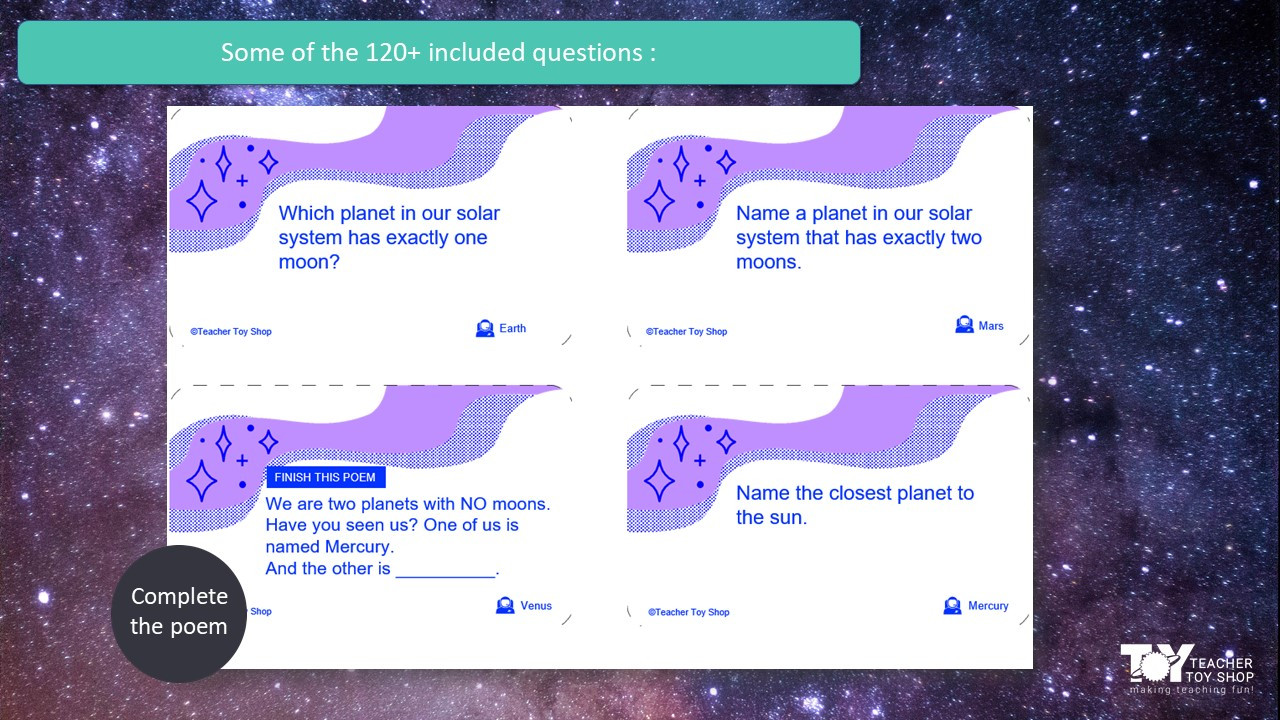 Printable Space Board Game | Distance Learning