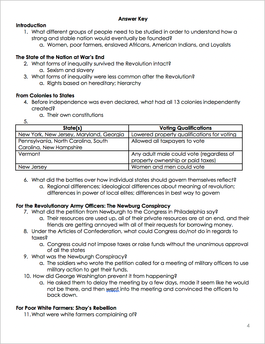 APUSH - By the People - Ch. 6 Reading Guide - Amped Up Learning