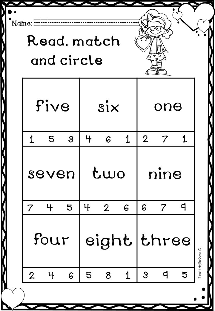 Kindergarten Math NO PREP - Valentine's - Amped Up Learning