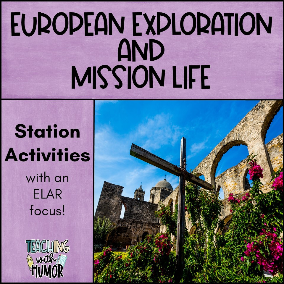 European Exploration and Mission Life (in Texas) **BUNDLE** - Amped Up ...