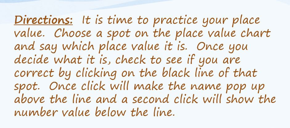 Place Value Practice, Math Practice, Place Value