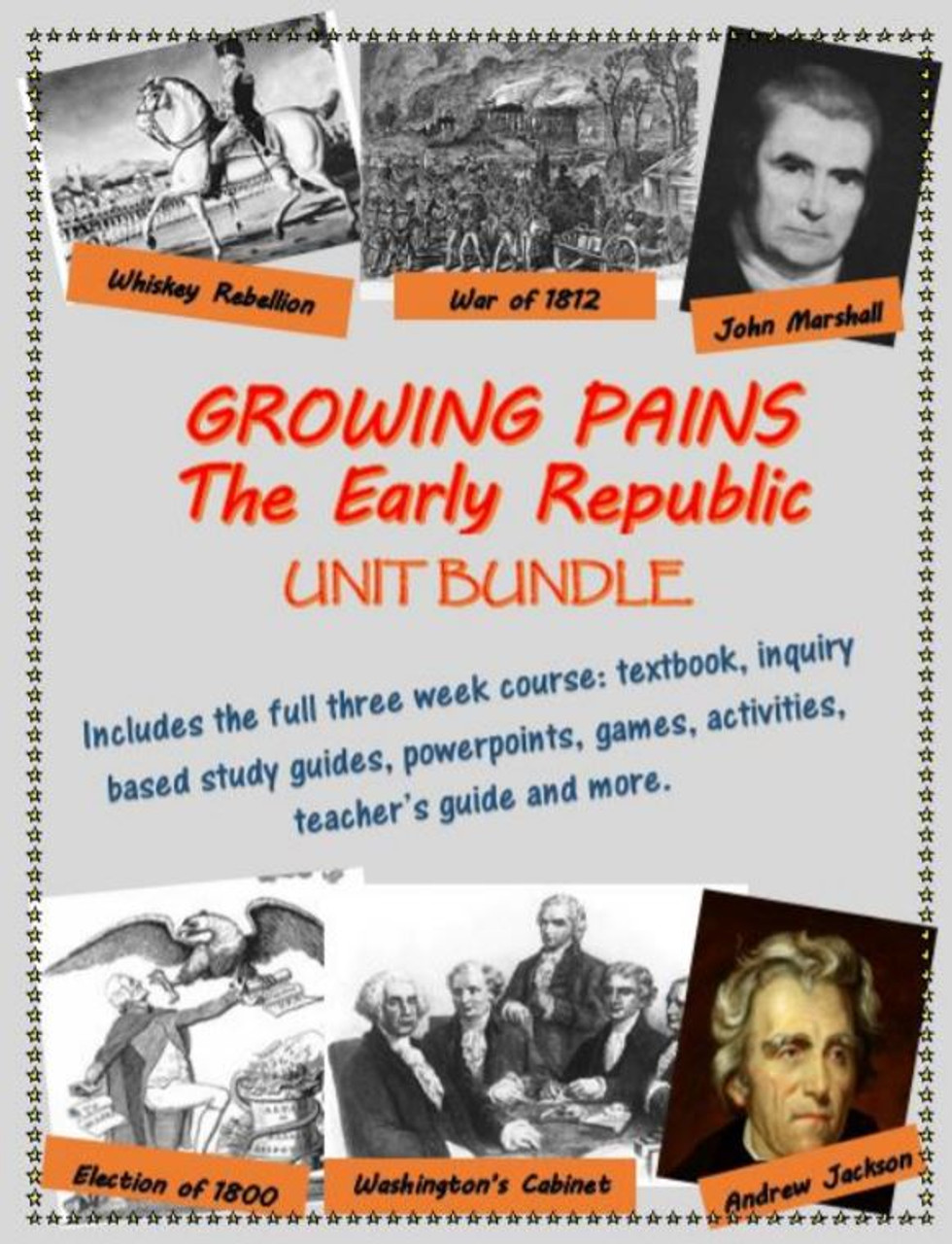 US history 1788-1861 complete 3 unit bundle, including text - Amped Up ...