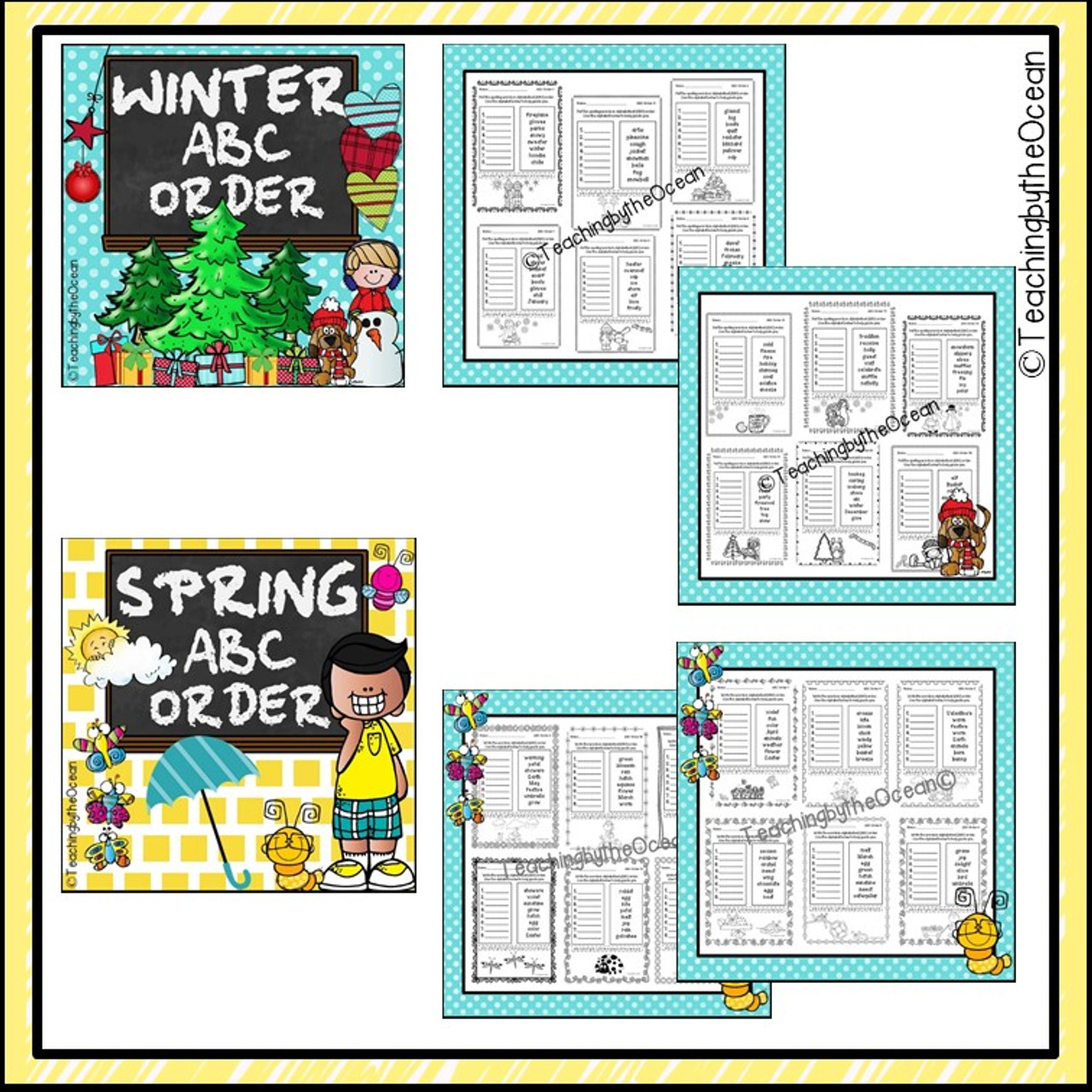 ABC Order BUNDLE - Amped Up Learning