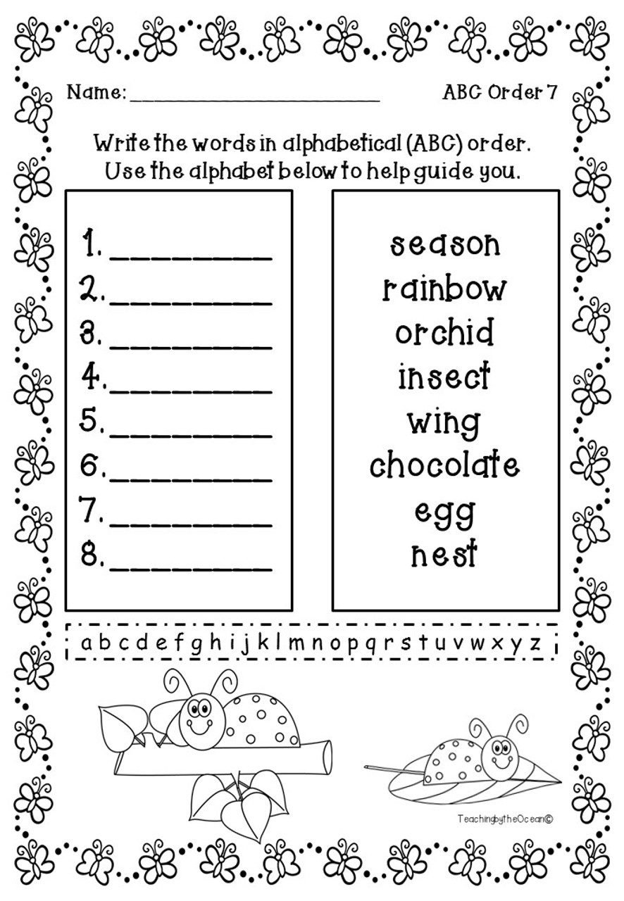 ABC Order BUNDLE - Amped Up Learning